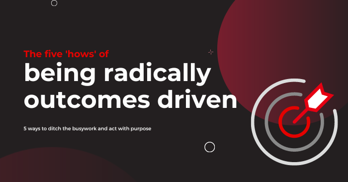 Outcomes Driven | Red Badger | Working with Red Badger